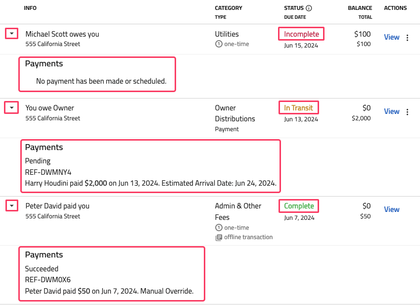 How do I check the status of a payment? – Hemlane Support Center